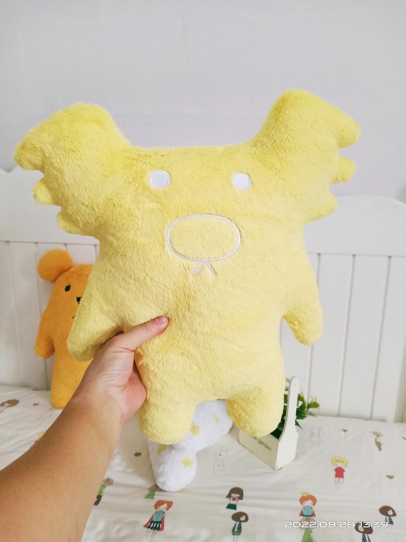 EXTREMELY RARE! Craftholic Toria Jr Yellow Koala Plushie Soft Toy Hug Cushion, Hobbies & Toys ...