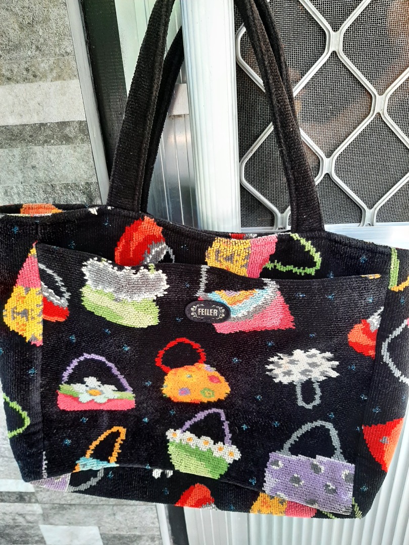 Feiler tote bag, Luxury, Bags & Wallets on Carousell