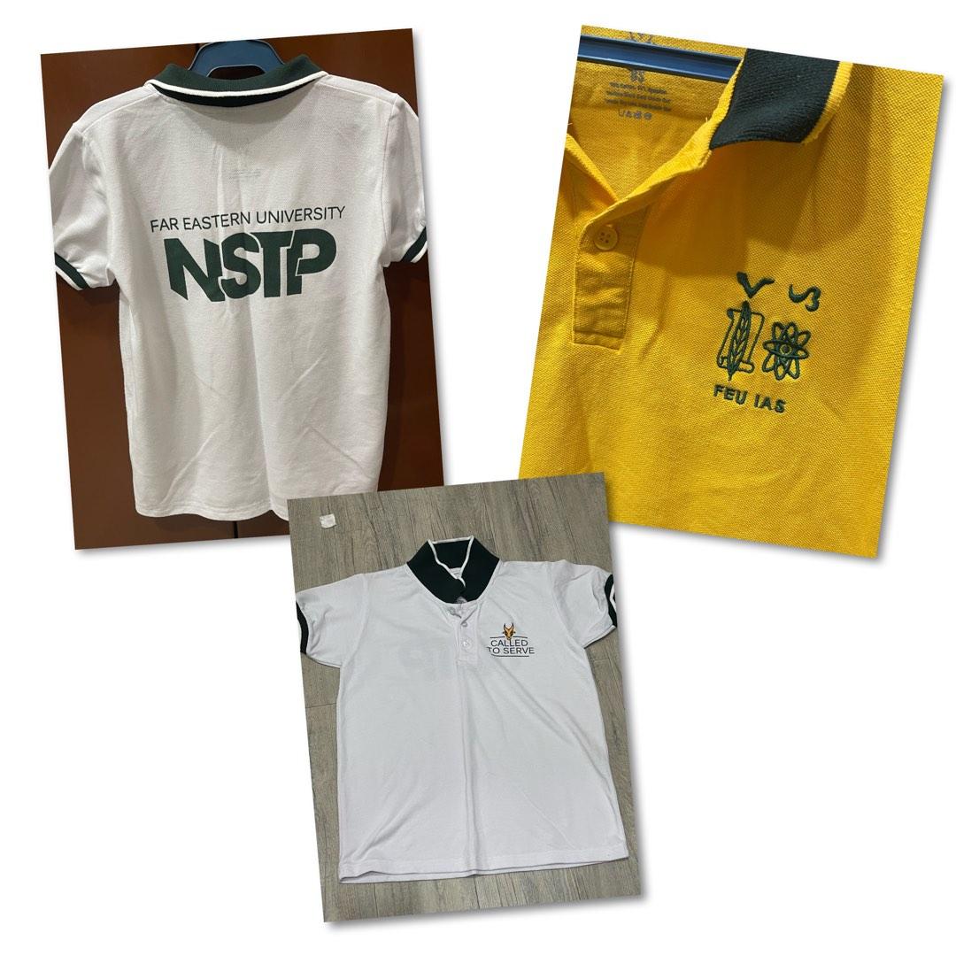 Feu IAS Polo NSTP Shirt Bundle , Women's Fashion, Tops, Shirts on Carousell
