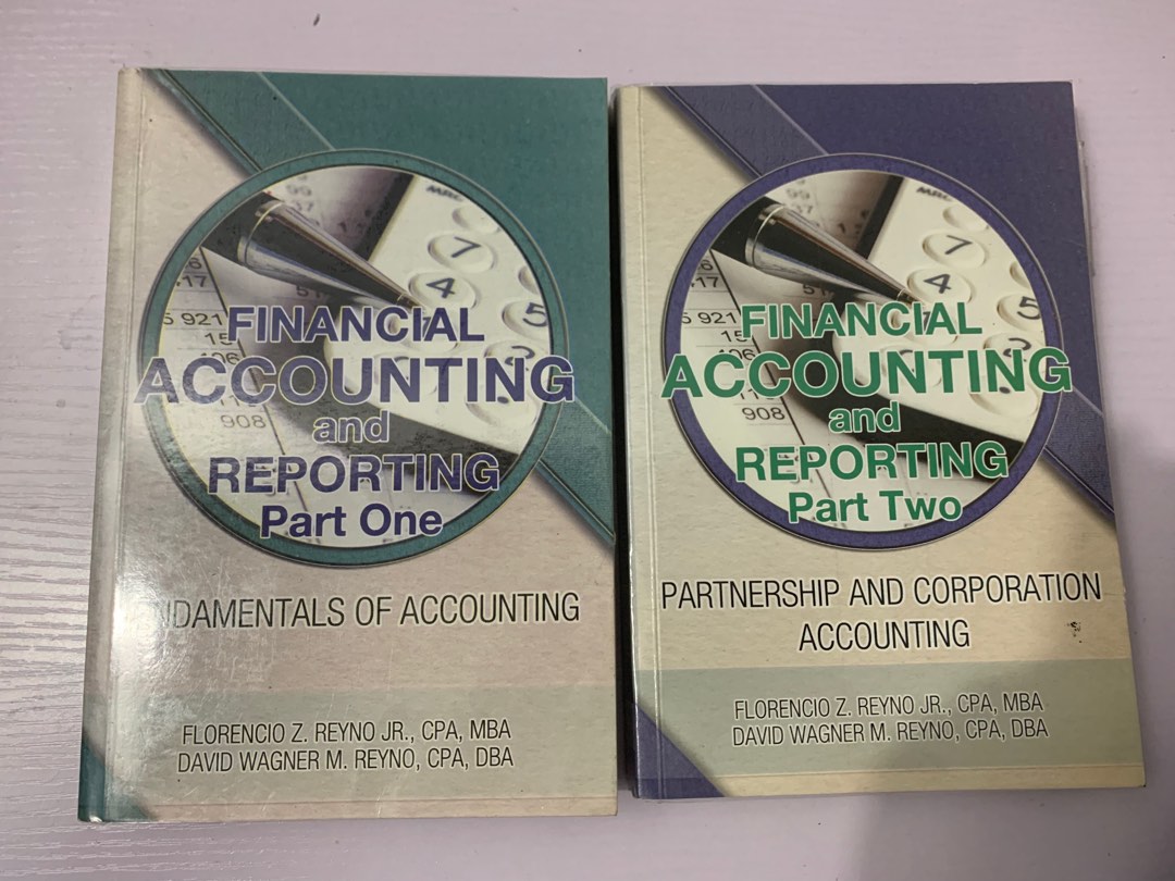 Financial Accounting and Reporting Part 1 and 2, Hobbies & Toys, Books ...