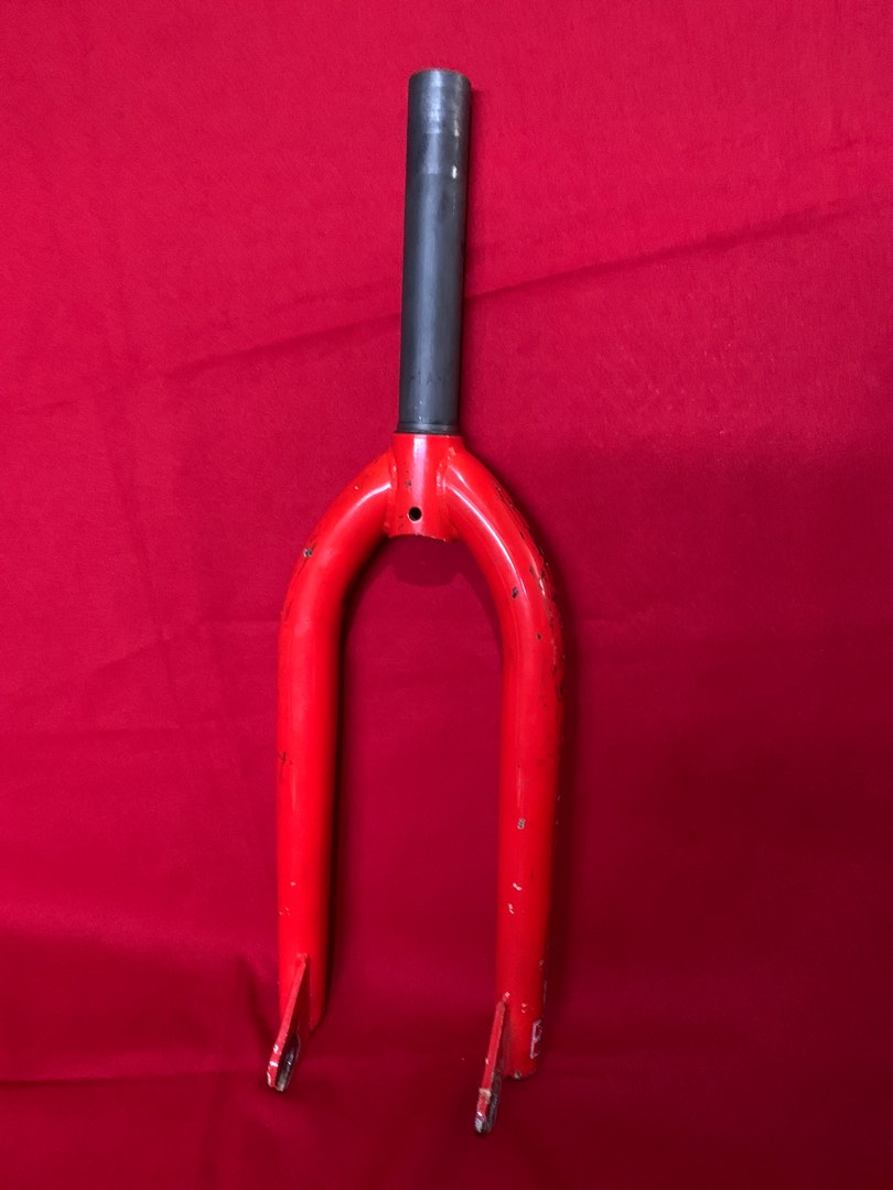 Fit Bike Co. Orange BMX Fork, Sports Equipment, Bicycles & Parts, Bicycles on Carousell