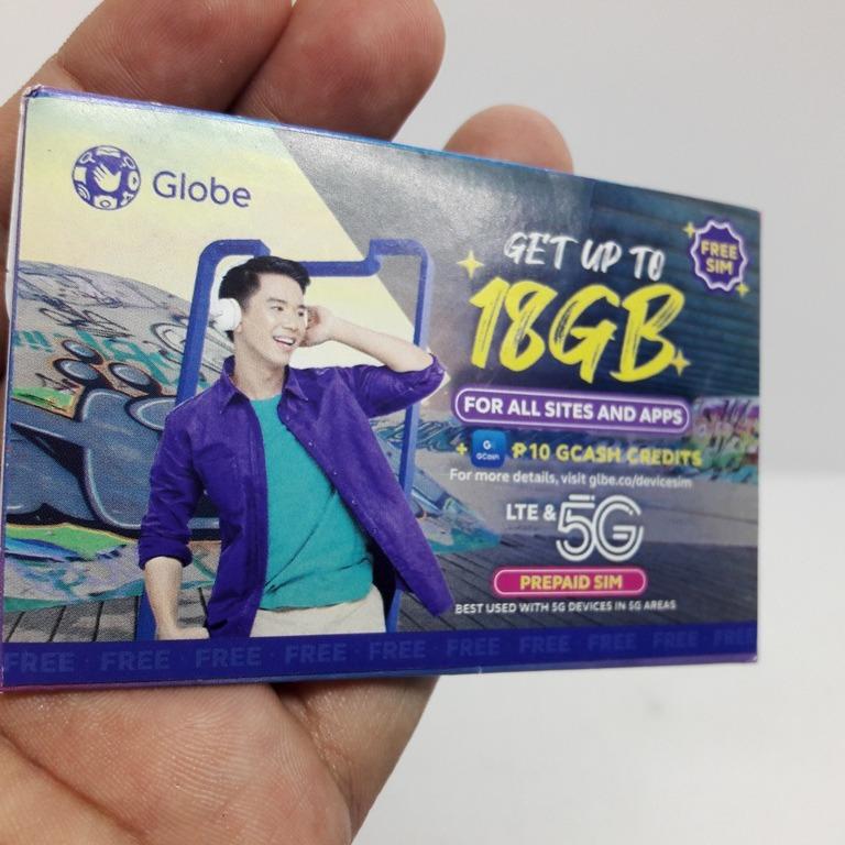 Free Globe SIM Card, Free Items on Carousell