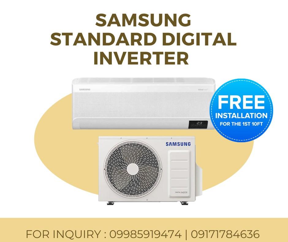 Free Installation Samsung Standard Digital Inverter Split Type Aircon ...