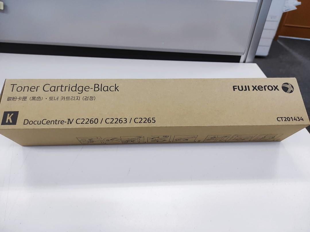 Fuji Xerox Toner (Black) and Waste Toner Container, Computers & Tech ...