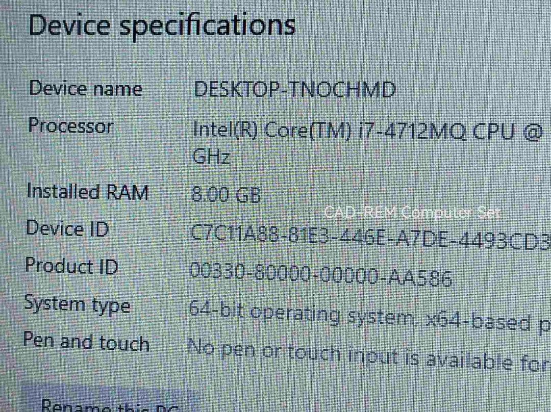 FUJITSU Brand Core i7 4th Gen / 8gb RAM / 500gb HDD / 15.6inch ...