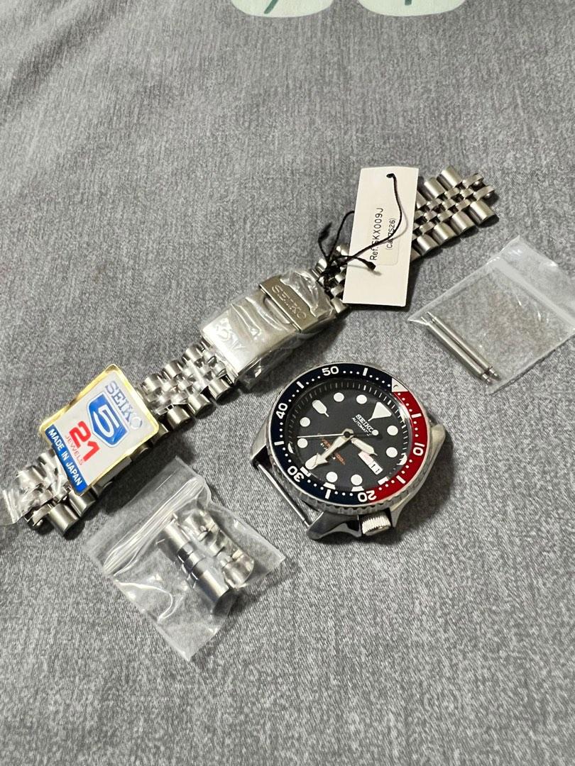 *FULL SET* Seiko Diver SKX009J Pepsi, Men's Fashion, Watches ...