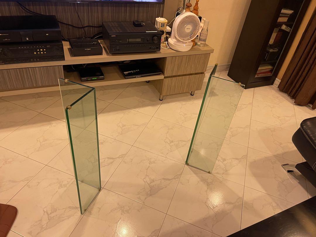 Glass Coffee Table/Dining Table mix and match set, Furniture & Home ...