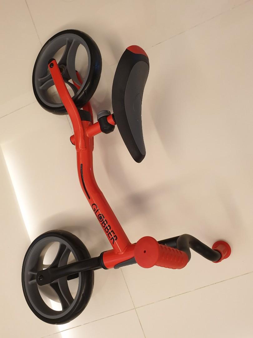 Globber Go Bike Red Balance Bike, Sports Equipment, Bicycles & Parts ...