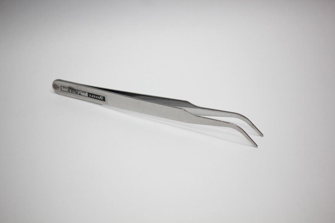 GOOI PRECISION TWEEZER TS-15 CURVED FINE TIP, ANTI-MAGNETIC TOOL KIT ...