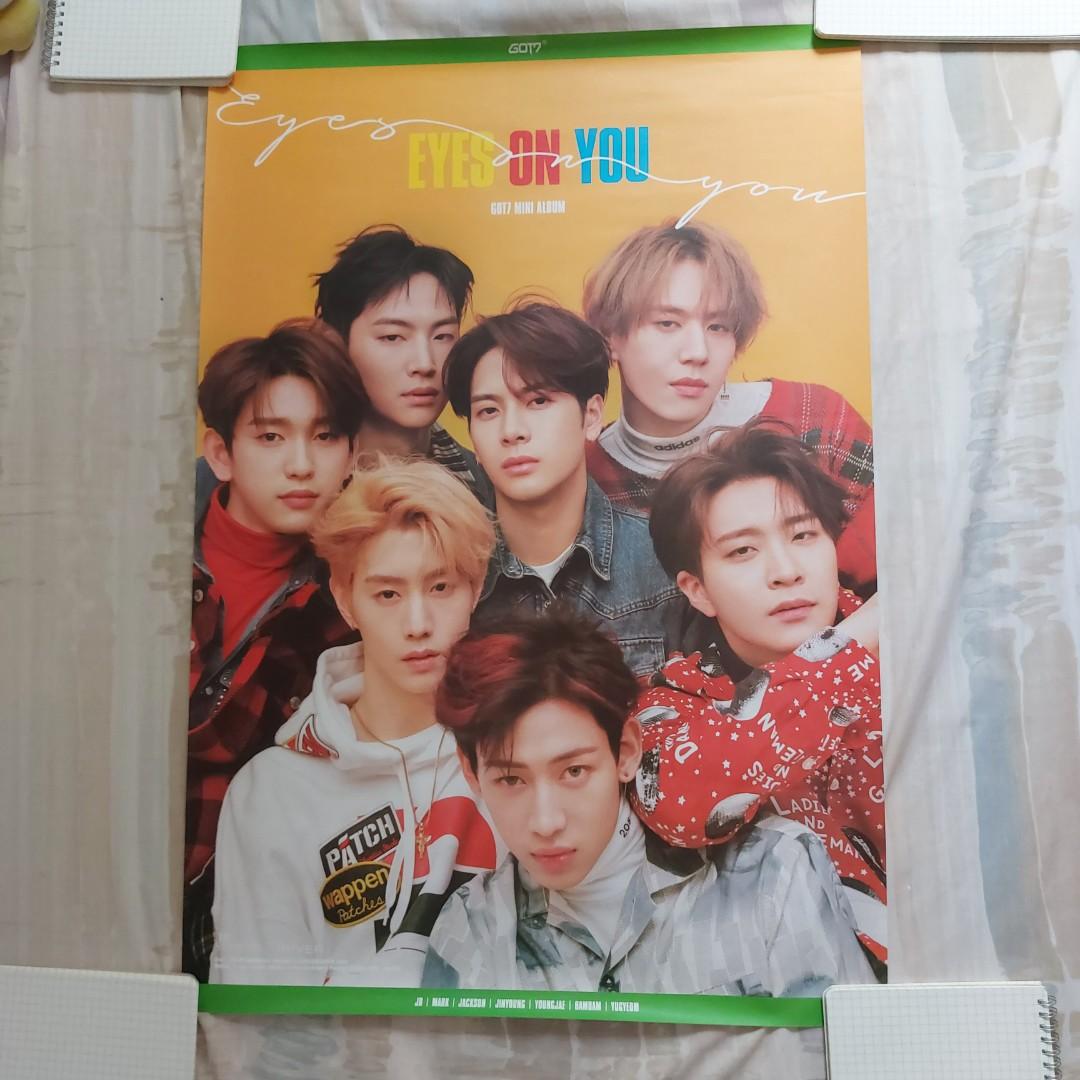 GOT7 POSTER SET (Pre-loved), Hobbies & Toys, Music & Media, Music ...