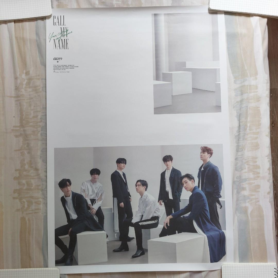 GOT7 POSTER SET (Pre-loved), Hobbies & Toys, Music & Media, Music ...