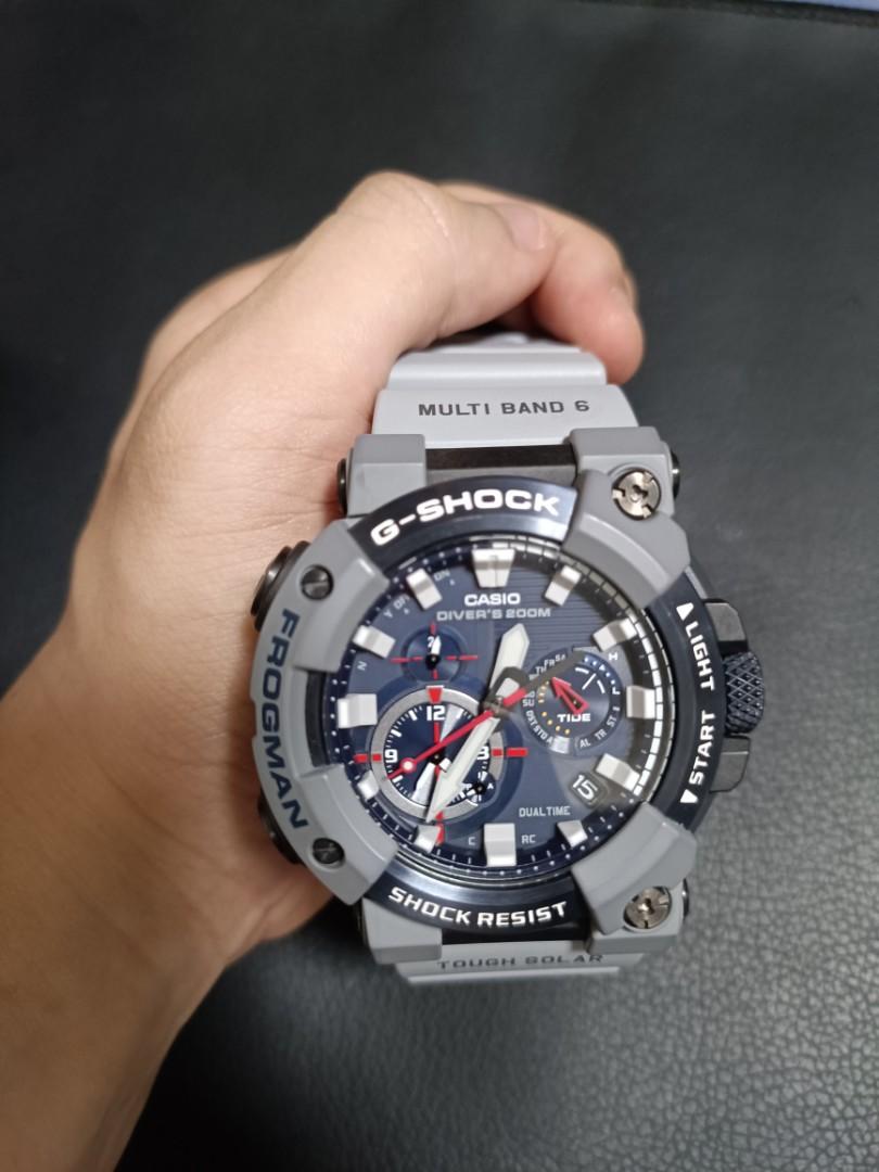 Limited Edition G-Shock Casio MASTER OF G - SEA FROGMAN GWF-A1000RN-8A ...