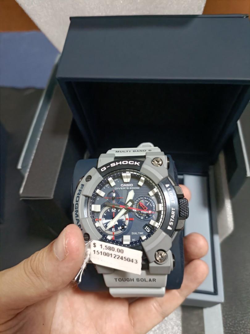 Limited Edition G-Shock Casio MASTER OF G - SEA FROGMAN GWF-A1000RN-8A ...