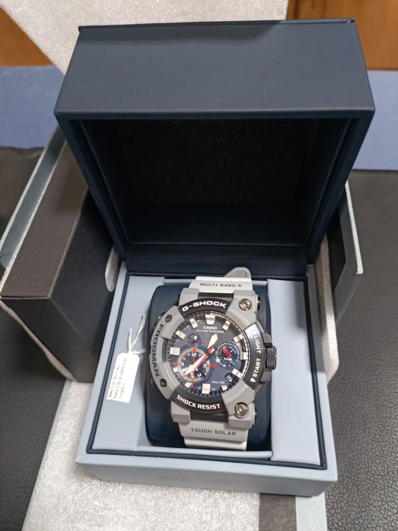 Limited Edition G-Shock Casio MASTER OF G - SEA FROGMAN GWF-A1000RN-8A ...