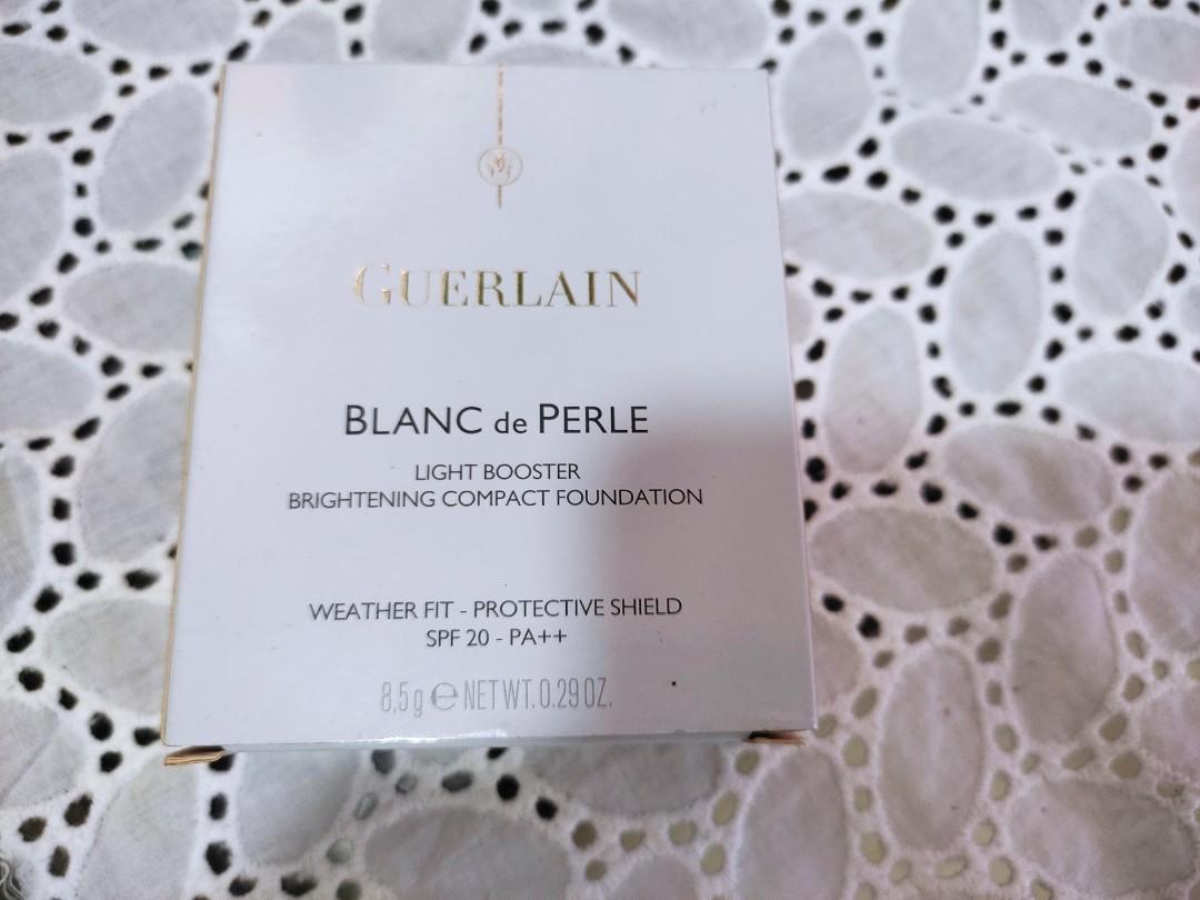 Guerlain Blanc de Perle light booster brightening compact foundation ...