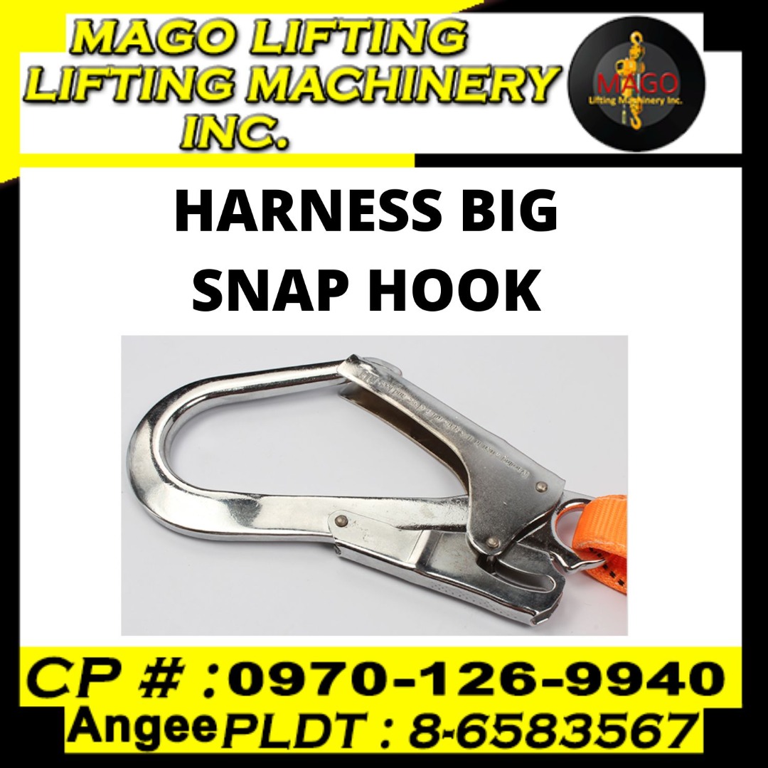 Harness Big Snap Hook, Commercial & Industrial, Construction Tools ...