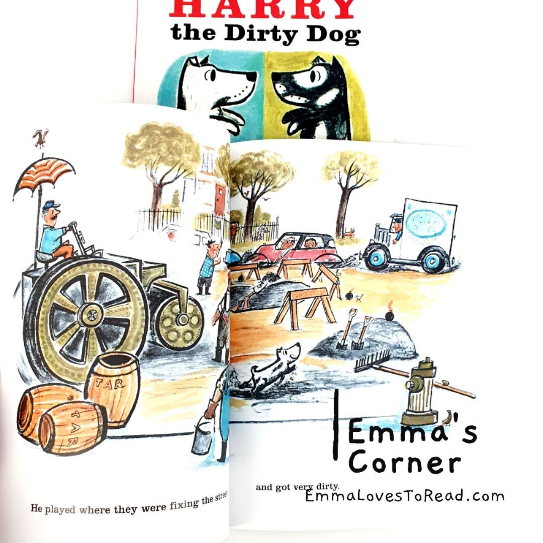 Harry the Dirty Dog by Gene Zion PB, Hobbies & Toys, Books & Magazines ...