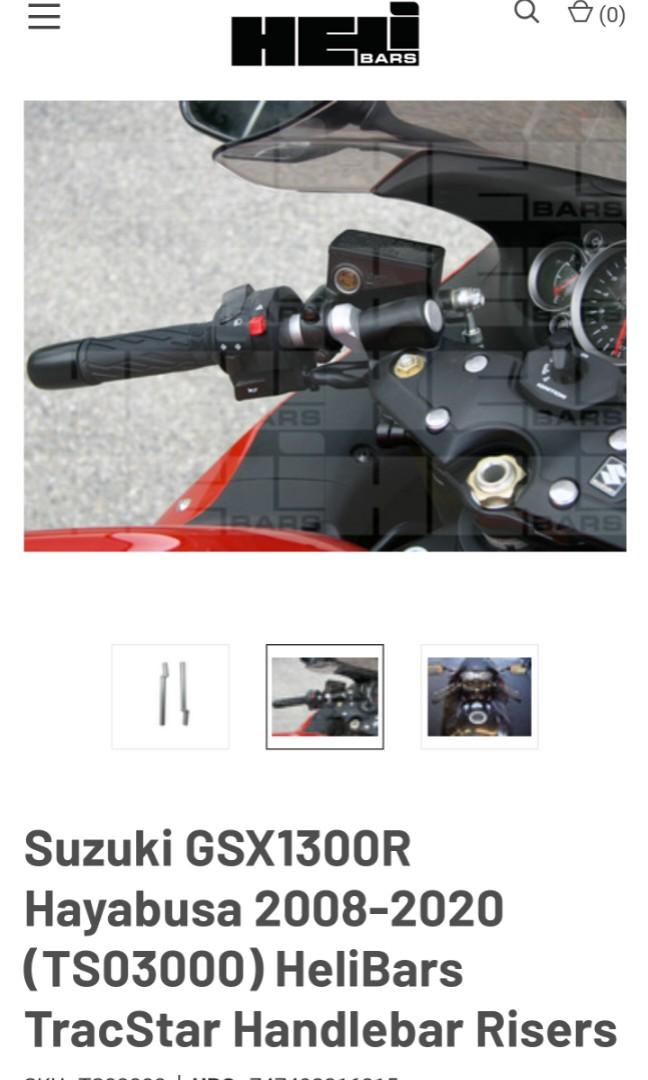 Helibars for Hayabusa, Motorcycles, Motorcycle Accessories on Carousell