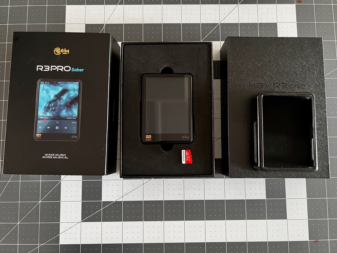 HiBy R3 Pro Saber Hi Res Music Player + Samsung Evo Plus 256gb, Audio, Soundbars, Speakers ...