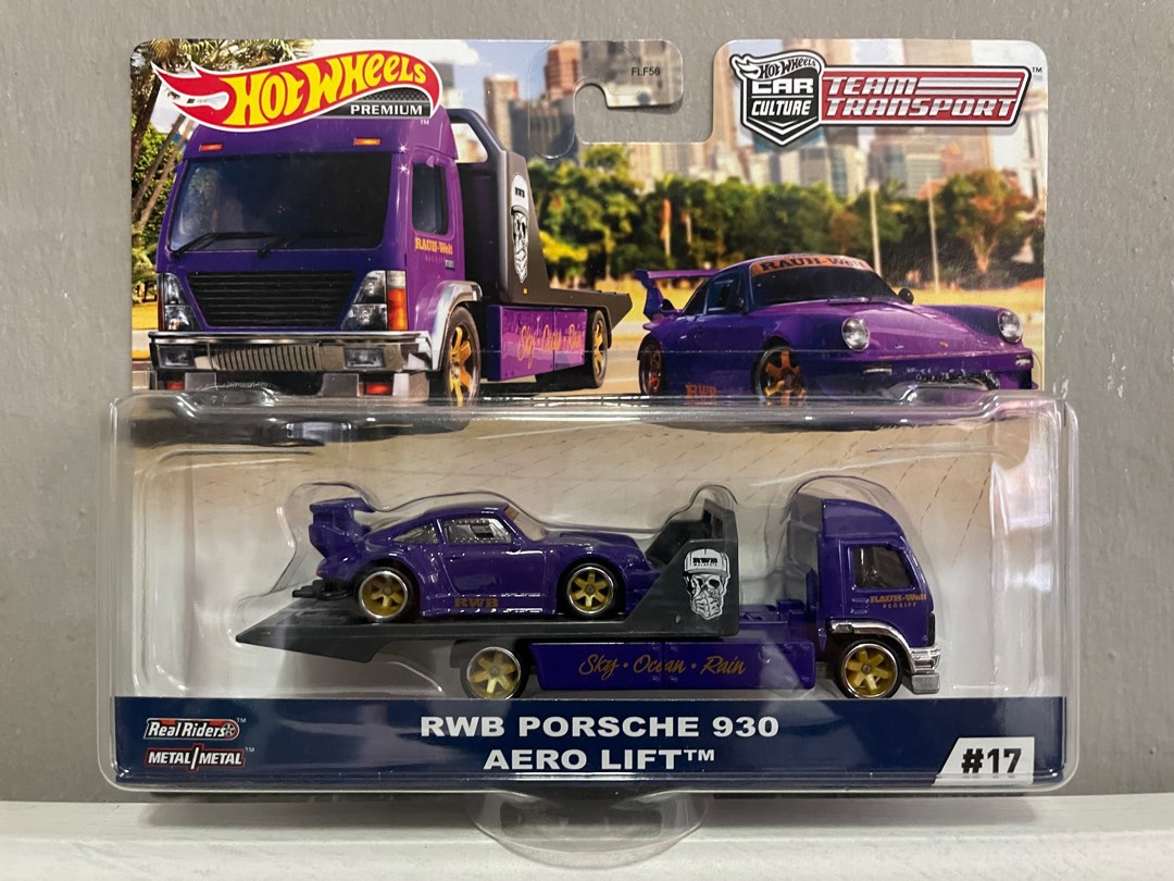 Hot Wheels RWB Porsche 930 Aero Lift Team Transport, Hobbies & Toys ...