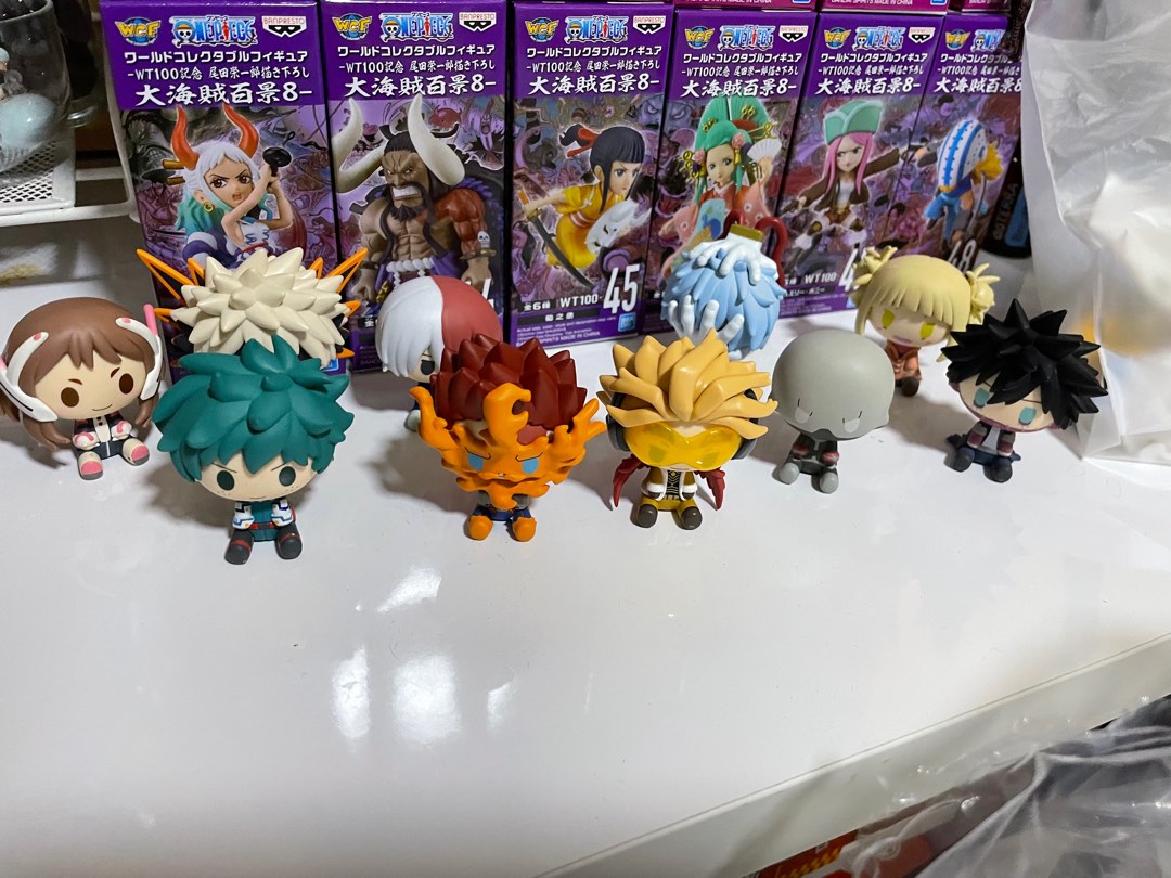 ichiban kuji my hero academia MHA mini figure set deku bakugo shoto ...