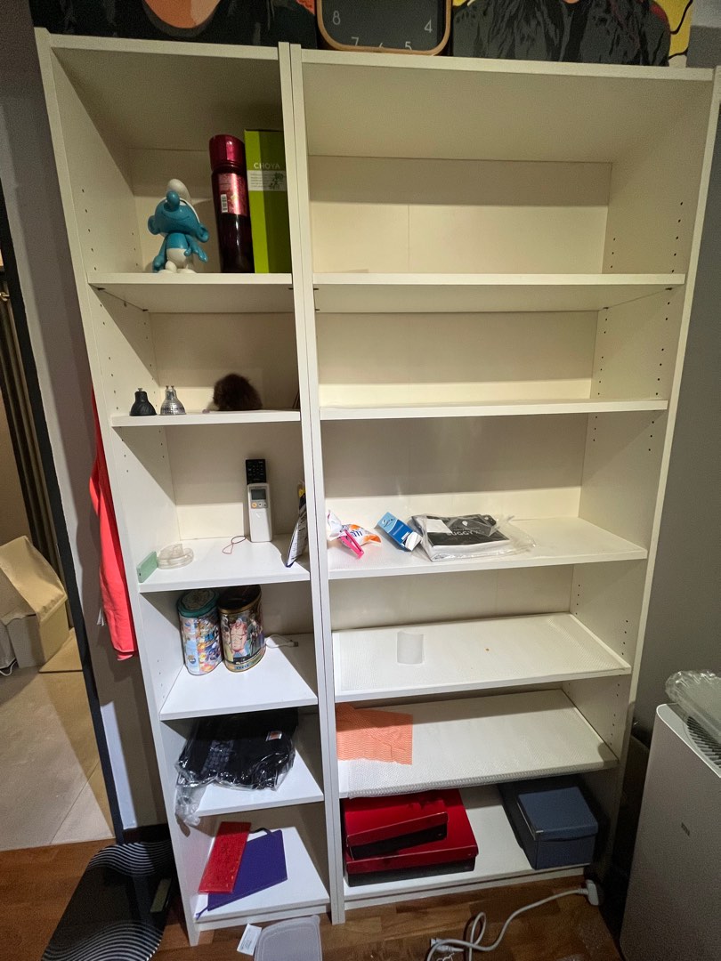 IKEA Billy Shelf, Furniture & Home Living, Furniture, Shelves, Cabinets ...