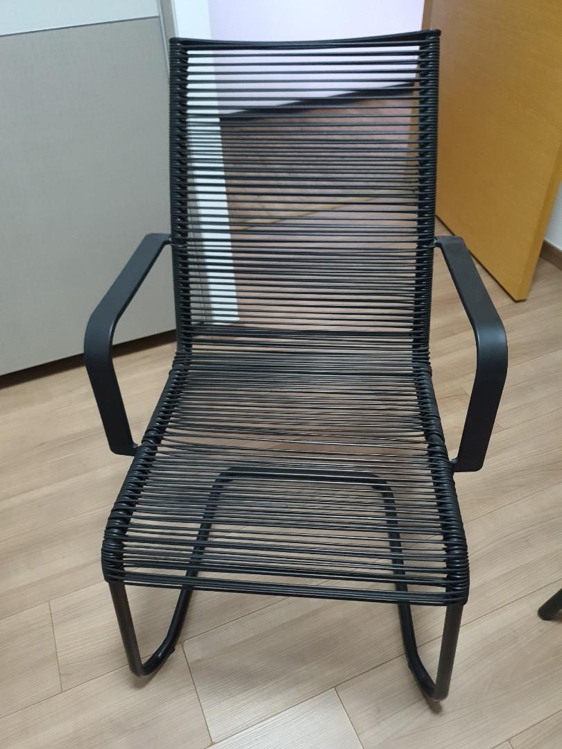 Ikea VASMAN chair, Furniture & Home Living, Furniture, Chairs on Carousell