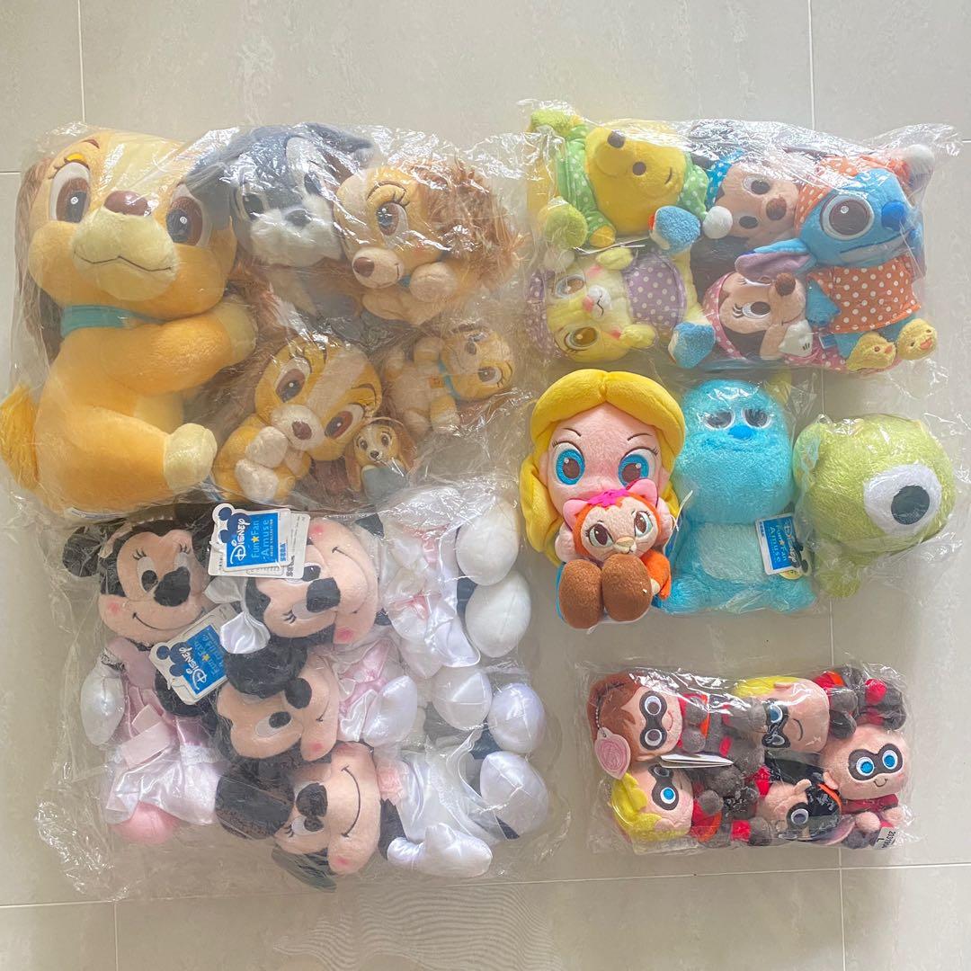 Japan Disney Sega arcade cpcm cow play cow moo Funclaw soft toy plush ...