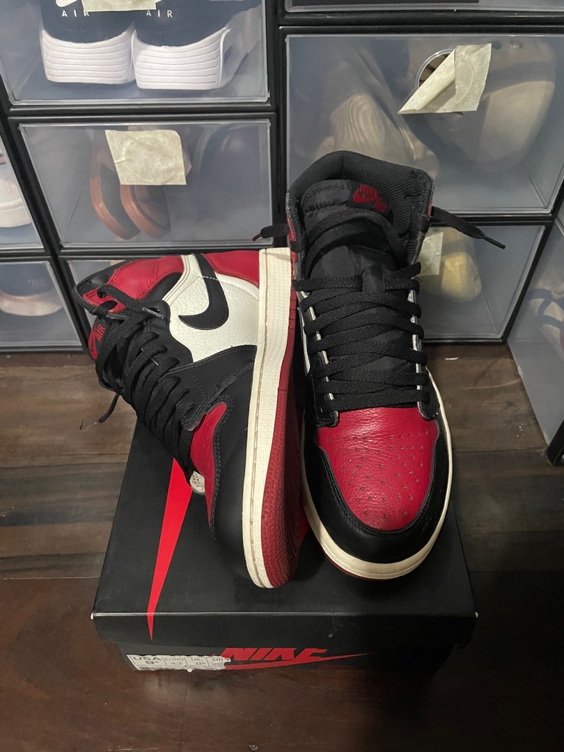 Jordan 1 High Breadtoe, Men's Fashion, Footwear, Sneakers on Carousell