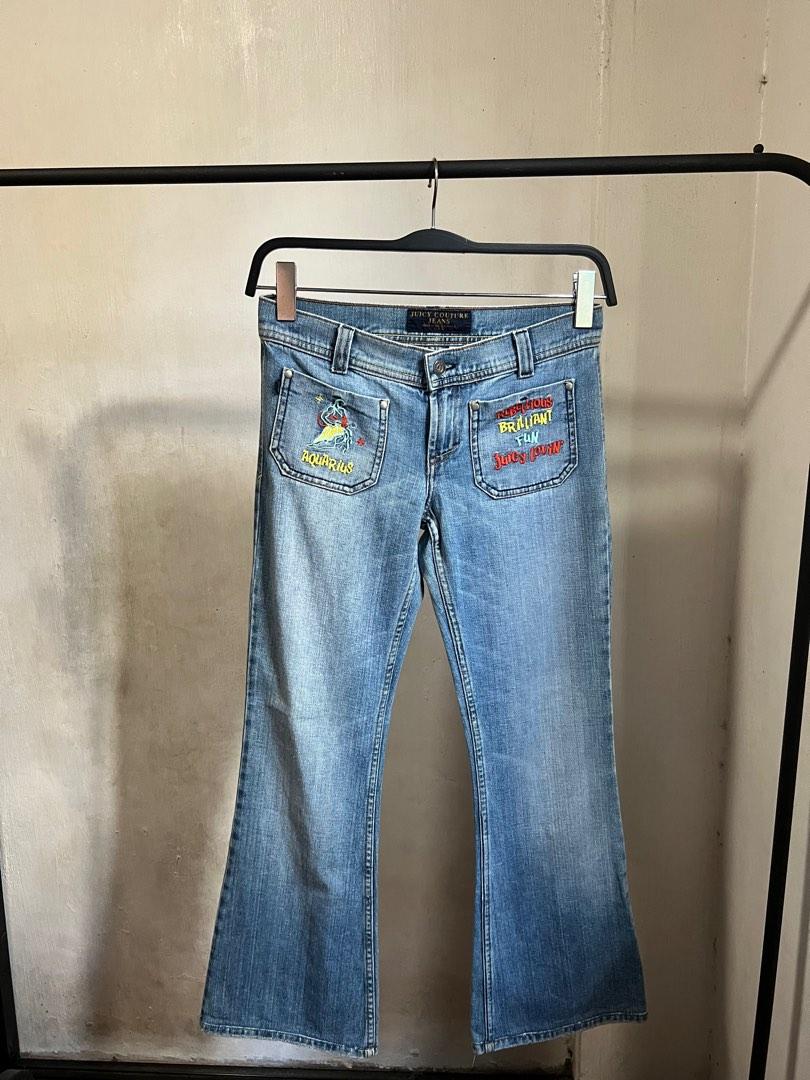 Juicy Couture Y2k Zodiac Sign Jeans, Women's Fashion, Bottoms, Jeans on ...