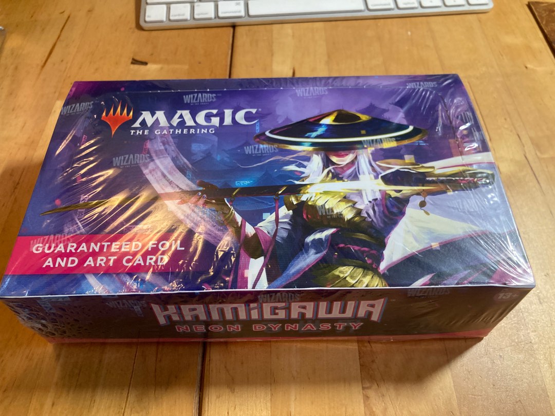 Kamigawa Neon Dynasty NEO Set booster box; Magic the Gathering MtG ...