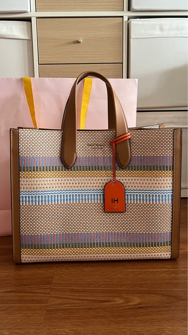 Kate Spade Manhattan Strip Large Tote K, Women's Fashion, Bags ...