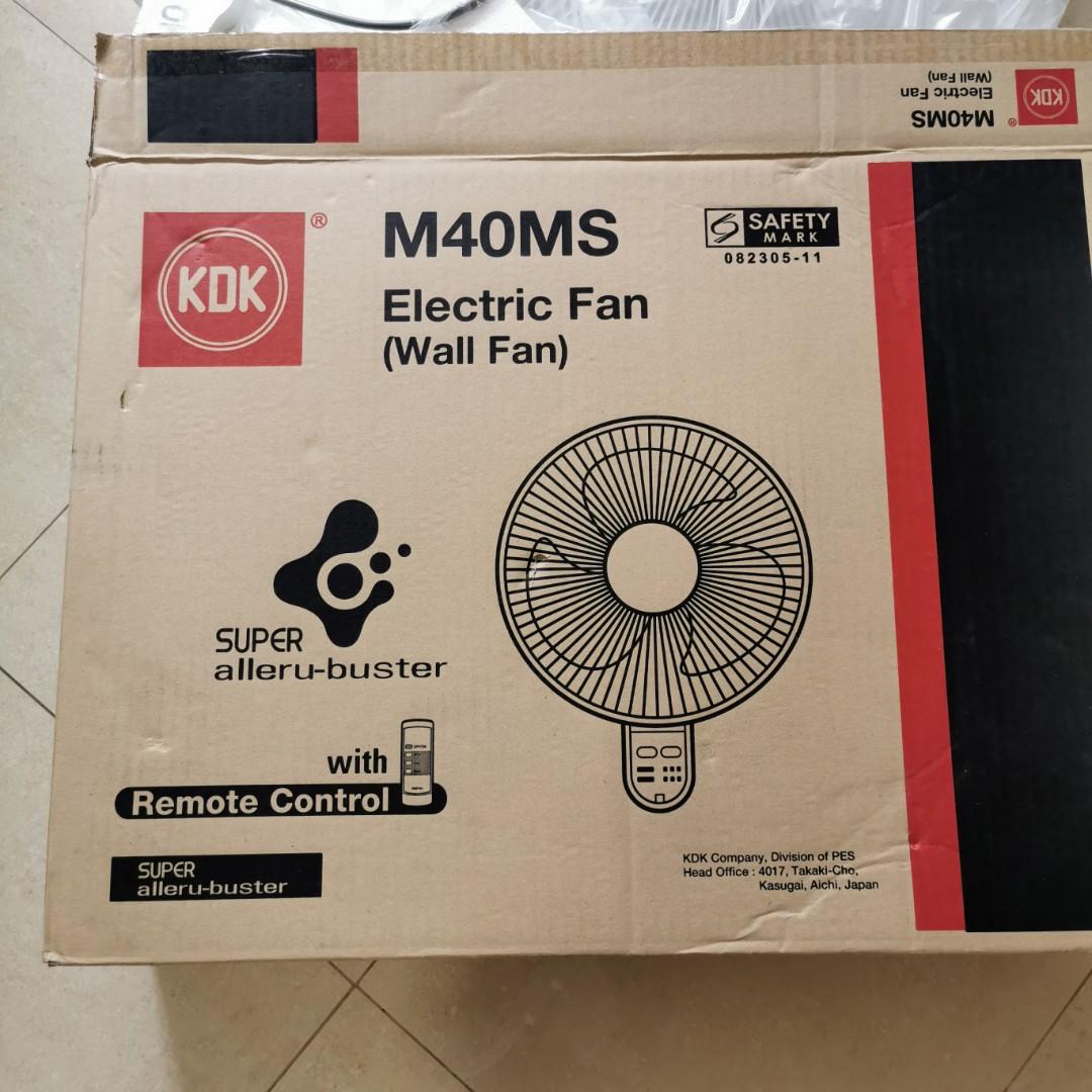 KDK wall fan, Furniture & Home Living, Lighting & Fans, Fans on Carousell