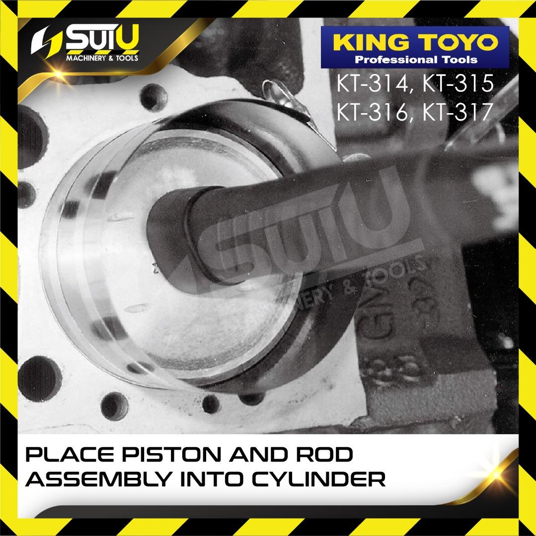 KING TOYO KT-316 4" Piston Ring Compressor (90-175MM), Auto Accessories ...