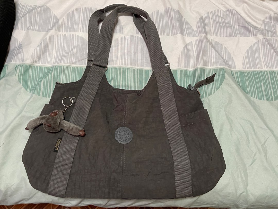 Kipling grey hobo, Women's Fashion, Bags & Wallets, Cross-body Bags on ...