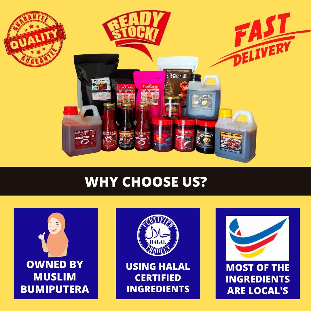 Korean Fried Chicken Sauce (Sos Ayam Korea), Food & Drinks, Spice ...