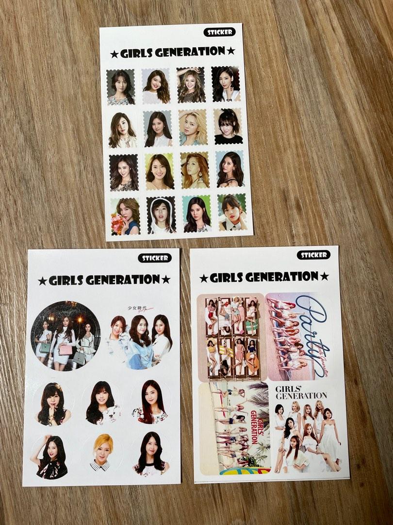 K-POP Girls Generation Postcard & sticker set, Hobbies & Toys ...
