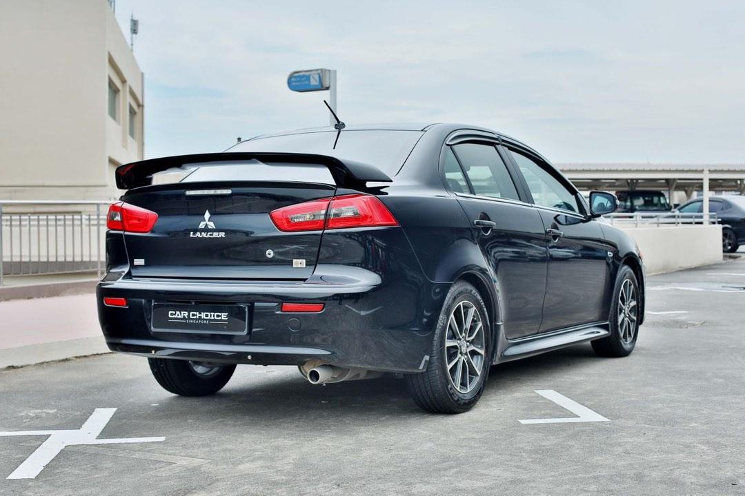 Lancer GT Spoiler (Glossy Black), Car Accessories, Accessories on Carousell