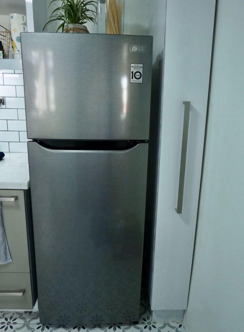 LG TWO DOOR TOPMOUNT NO FROST INVERTER, TV & Home Appliances, Kitchen ...