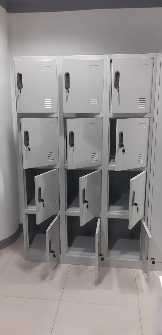 LOCKERS 12Door Office Furniture Partition, Furniture & Home Living ...