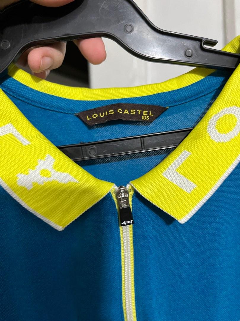 Louis Castel Blue Polo Shirt, Men's Fashion, Tops & Sets, Tshirts ...