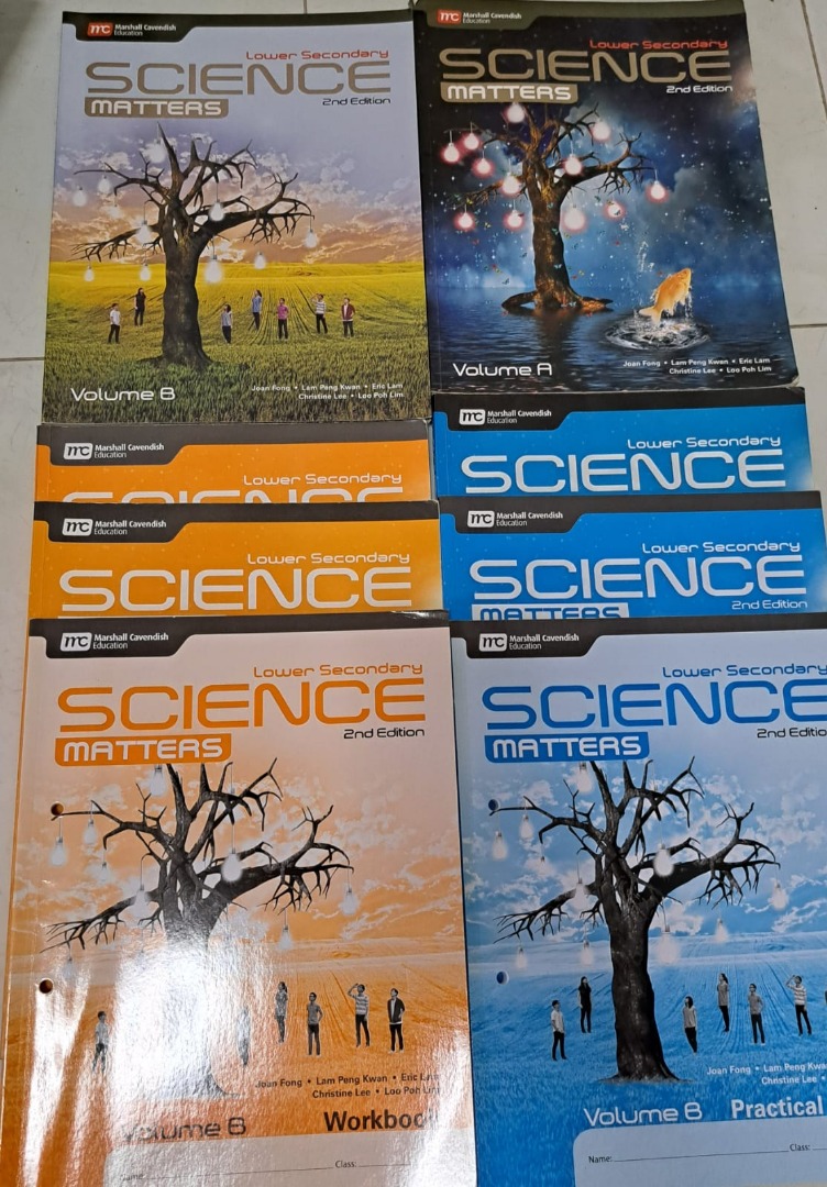 Lower Secondary Secondary 1 Science Text book and Work books - All for ...