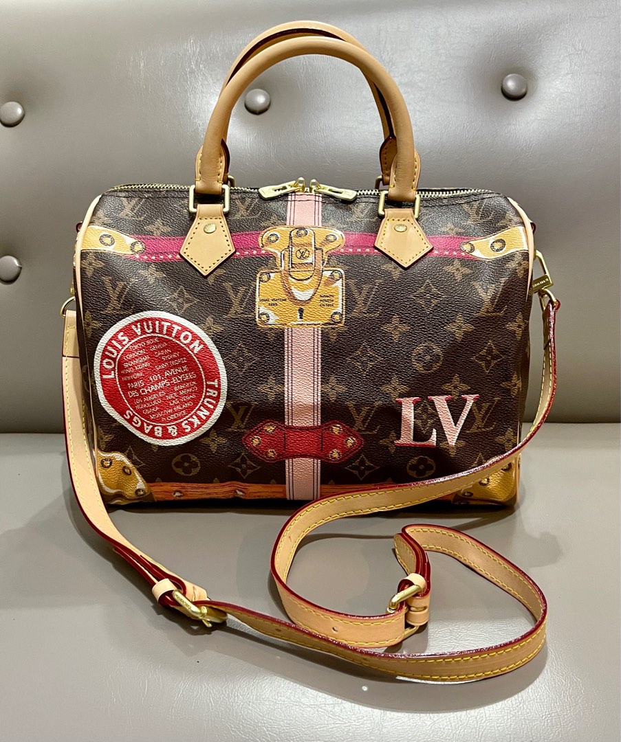 LV Summer Trunks Speedy, Women's Fashion, Bags & Wallets, Shoulder Bags ...