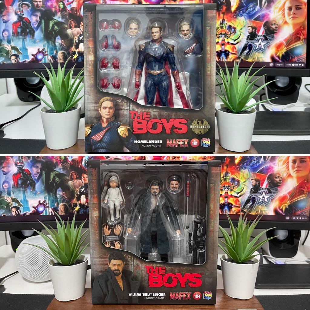 Mafex Homelander No.151 & Mafex William Billy Butcher No.154, Hobbies ...