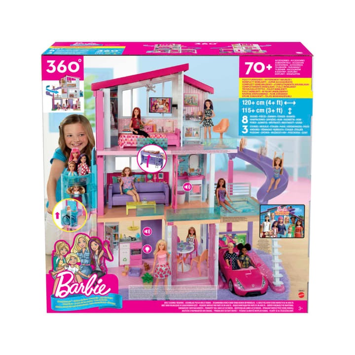 Mattel Barbie Dreamhouse Dollhouse Playset GNH53. READY STOCK, Ships ...