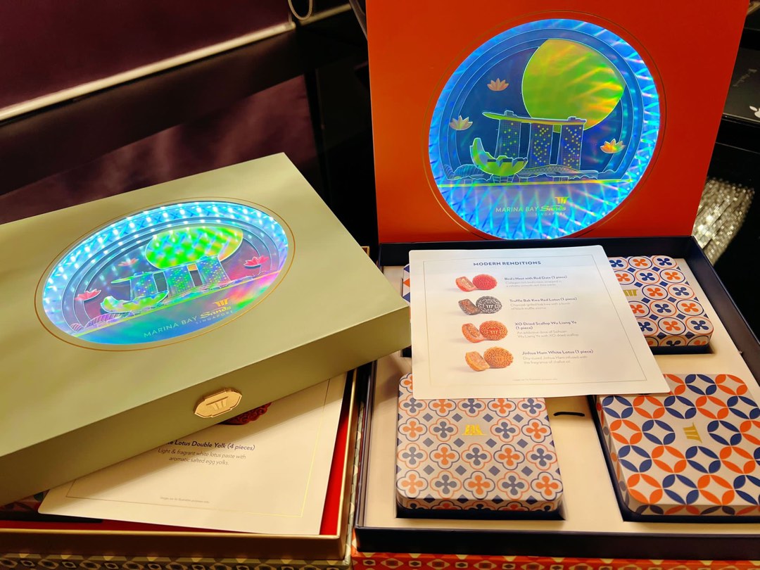 MBS mooncake box, Furniture & Home Living, Home Improvement ...