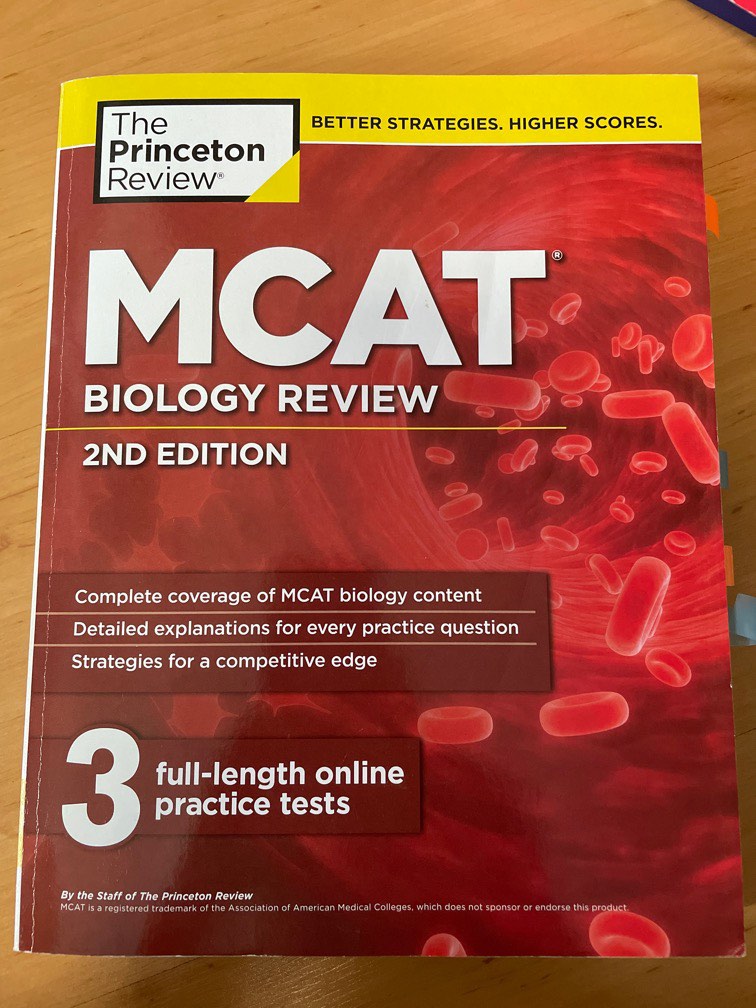 MCAT - Biology Review (The Princeton Review), Hobbies & Toys, Books ...