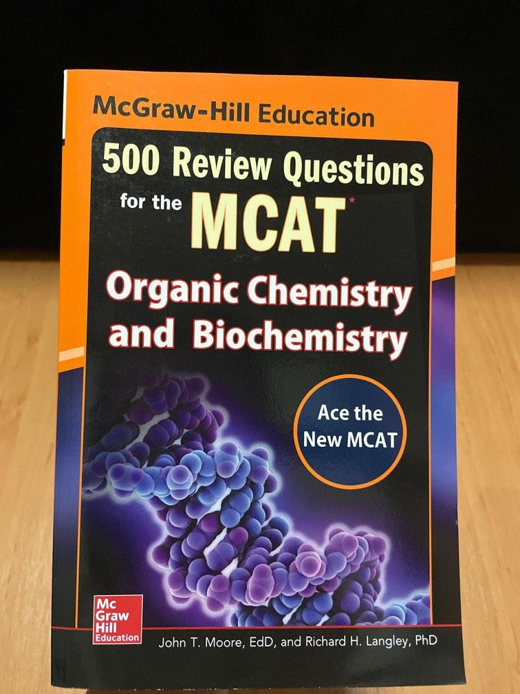 MCAT Review Questions - Organic Chemistry and Biochemistry, Hobbies ...