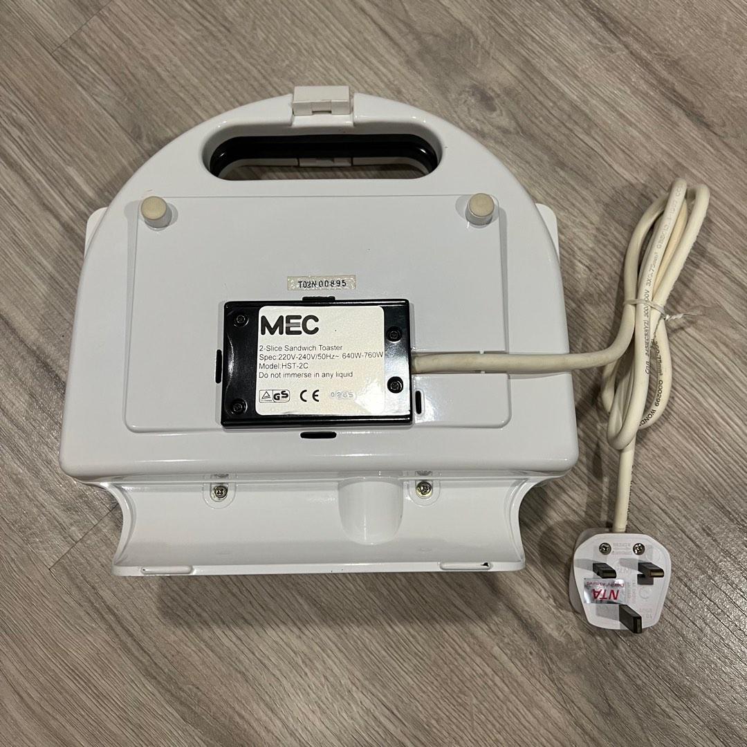 50% MEC 2-Slice Sandwich Toaster, TV & Home Appliances, Kitchen ...