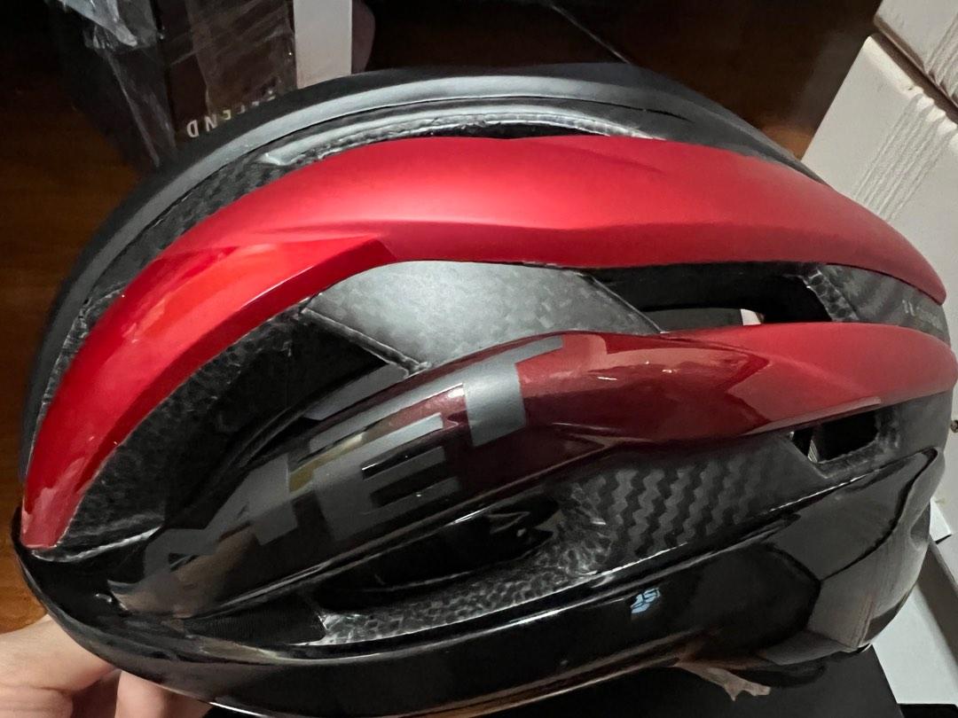 MET Trenta Carbon Road Helmet (MIPS) 2022, Sports Equipment, Bicycles & Parts, Parts ...